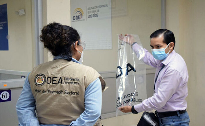 OEA designó a la misión de observadores para las elecciones de Ecuador ...