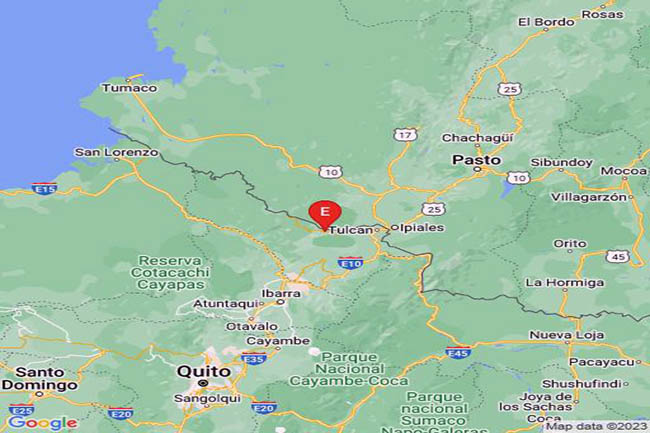 Un sismo de 3,4 grados despertó a los habitantes de Tulcán - Ecuador 221