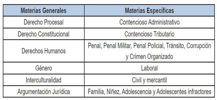 Comité de Expertos actuará en proceso de selección de jueces y conjueces de la Corte Nacional de ...