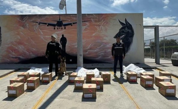 Policía Decomisó 17 Kilos De Cocaína En Agencias De Courrier Ecuador 221