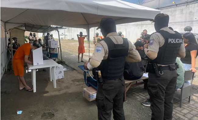 Elecciones 2025: 2.491 personas privadas de libertad votaron en la Zona 8 - Ecuador 221